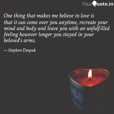 That It Can Come Over You Quotes And Writings By Stephen Deepak