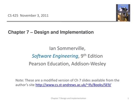 Ppt Chapter 7 Design And Implementation Powerpoint Presentation Free Download Id9509993