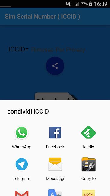 Sim Serial Number Permette Di Leggere Il Codice ICCD Delle SIM Installate Sullo Smartphone