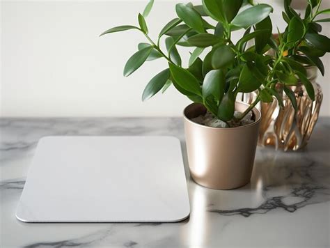 Premium Photo Ergonomic Mouse Pad Mockup For Comfortable Computing Ai