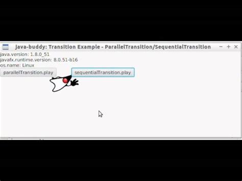 javafx example of transition animation paralleltransition and
