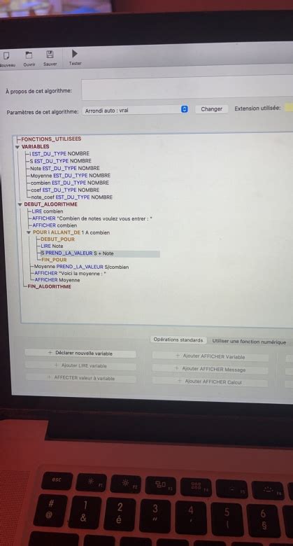 algorithme sur algobox forum mathématiques bts autre 873845 873845