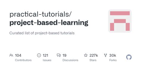 github practical tutorials project based learning curated list of