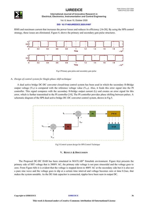 Voltage Control Of Dual Active Bridge Converter For Co Amorphous Core Material Based Solid State