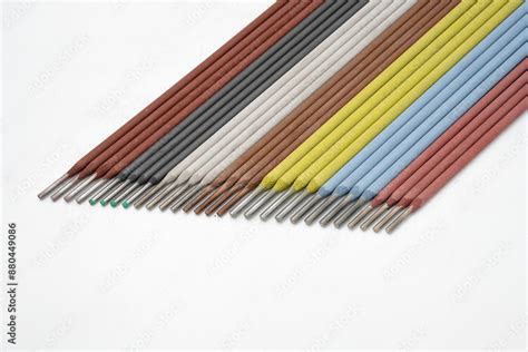 Colorful Welding Rods Electrodes With Different Colors Welding Electrodes With Various Coating