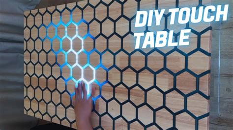 Touch Sensitive Wooden Table Diy Projects Youtube
