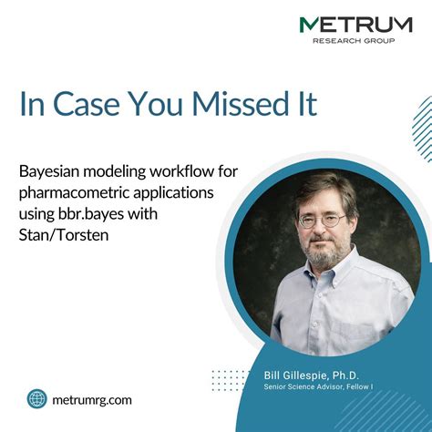 Modelingandsimulation Bayesianmodeling Bbrbayes Stantorsten Metrum Research Group