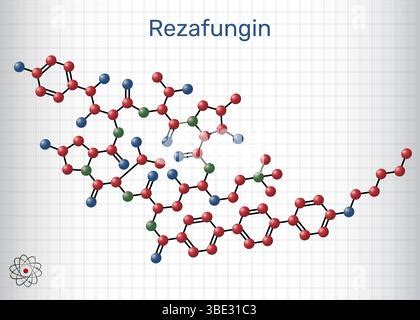 Rezafungin Molecule Antifungal Cyclic Lipopeptide From Echinocandin