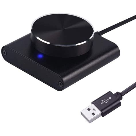 Usb 컴퓨터 볼륨 컨트롤러 알루미늄 합금 Pc 스피커 외부 볼륨 제어 스크래치 저항 조절기 손잡이 Aliexpress