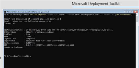 How To Add Powershell Active Directory Module To Winpe Mdt Brooks