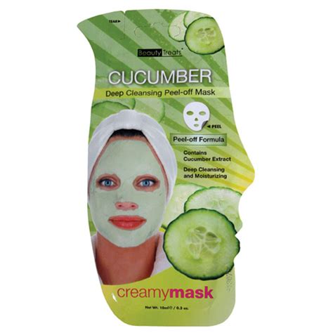 Beauty Treats Cucumber Deep Cleansing Peel Off Mask Bt204c