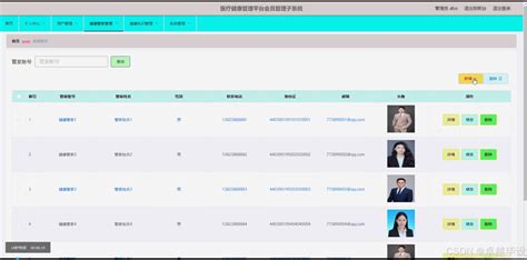 Java毕设项目医疗健康管理平台会员管理子系统计算机（附源码系统数据库lw） Csdn博客