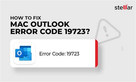 fix mac outlook error code 19723
