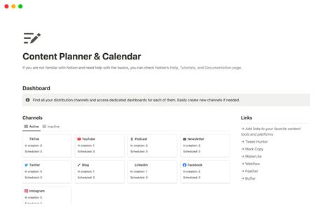 Notion Template Marketplace — Collections