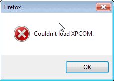 Fixing Firefox S Couldn T Load XPCOM Error Message On Start GHacks Tech News