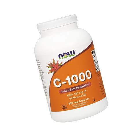 NOW Foods Vitamin C-1000 Veg - 500 Capsules for sale online | eBay ...