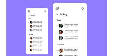 Daily UI #47 - Activity Feed | Figma
