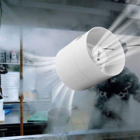 Miumaeov 110mm Mini Inline Duct Fan 12v Indoor Exhaust Fan Air Ventilation Air Refreshing Fan