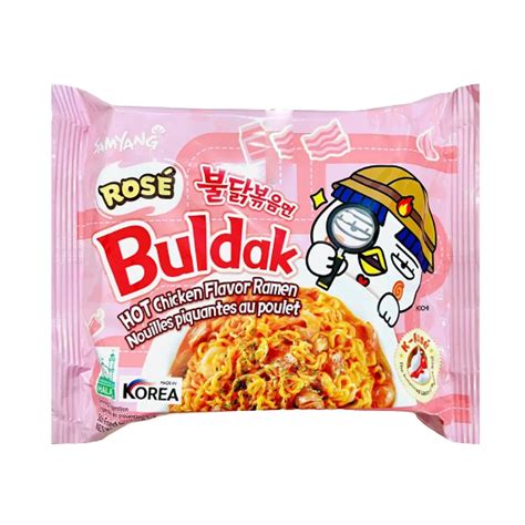 Samyang Rose Buldak Hot Chicken Flavor Ramen Korean Noodle 140g