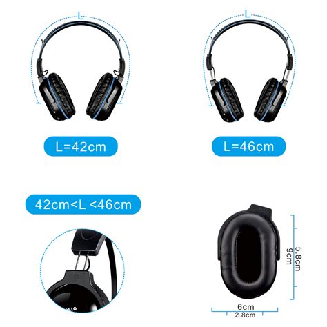 Simolio Universal Ir Replacement Headphones For Car Dvd Player