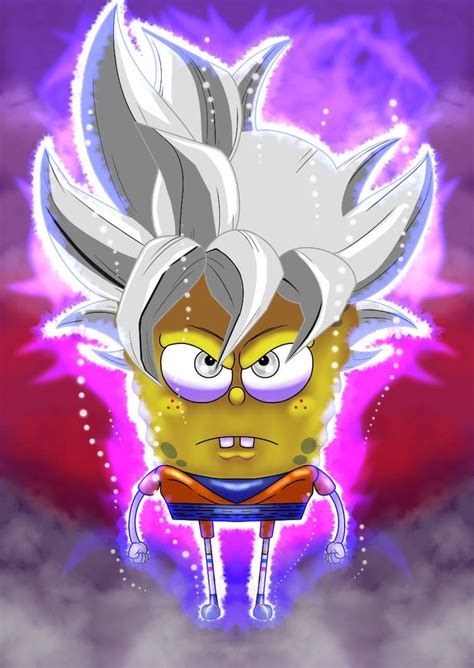 Ultra Instinct Spongebob By Chris Comix On Deviantart