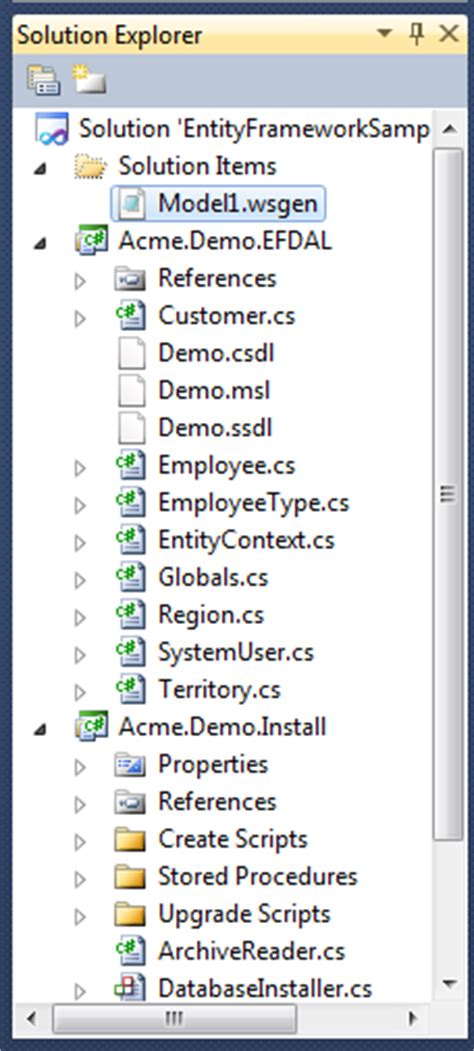 Entity Framework With Nhydrate Codeproject