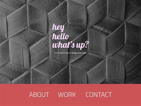 Parallax Scrolling Experiment Skrollr Js On Behance