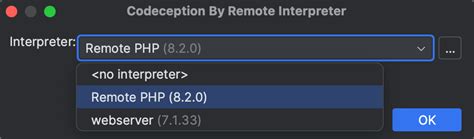 codeception phpstorm documentation