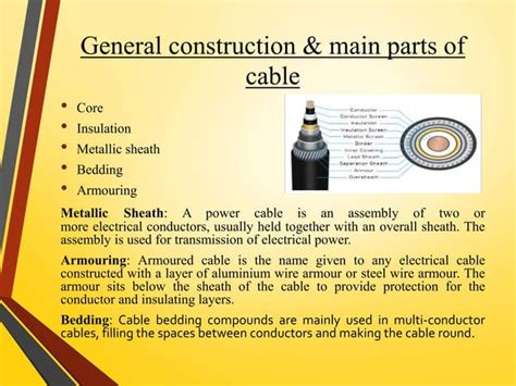 Types Of Wires And Cables PPTX