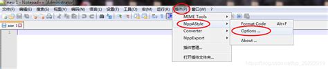 notepad 格式化插件安装 nppastyle dll csdn博客