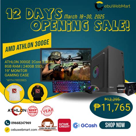 Gaming Computer SET AMD ATHLON GE RYZEN G RYZEN G RYZEN X Shopee