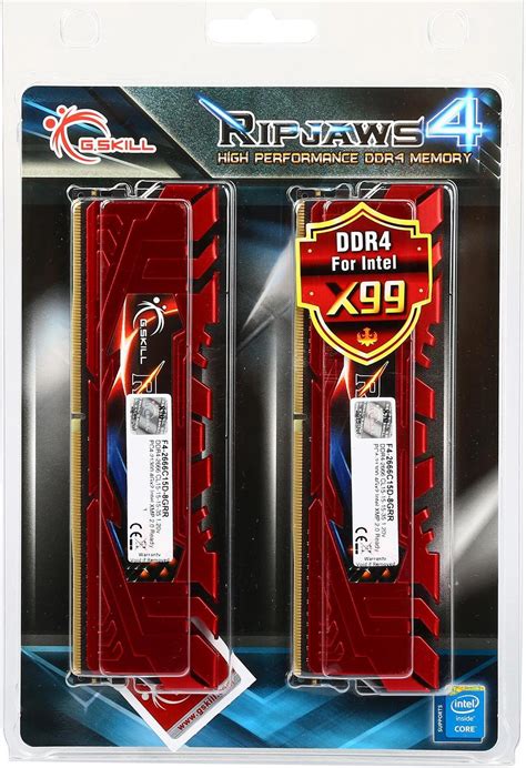 G Skill Ripjaws 4 Series 8gb 2 X 4gb 288 Pin Pc Ram Ddr4 2666 Pc4 21300 Extreme Performance
