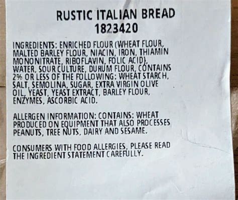 Costco Rustic Italian Bread Review • Snarkle Sauce On Wry