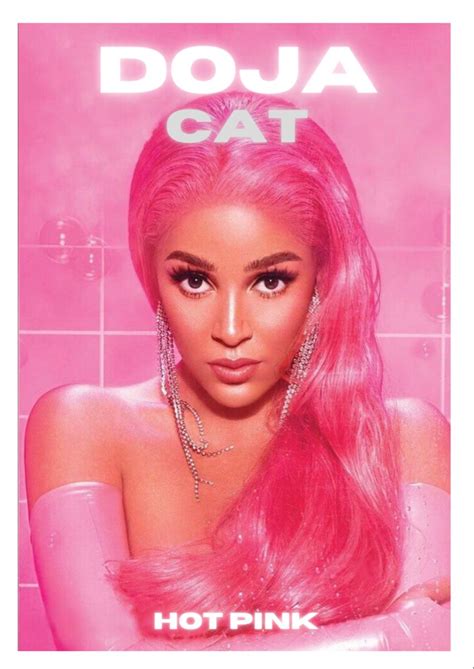 Doja Cat Hot Pink Poster Artofit