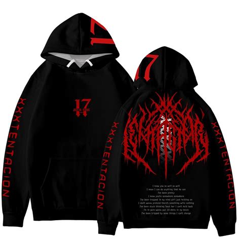 Xxxtentacion Broken Heart Hoodie Xxxtentacion Merch