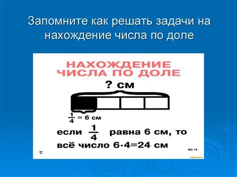 Задачи на нахождение доли числа презентация онлайн