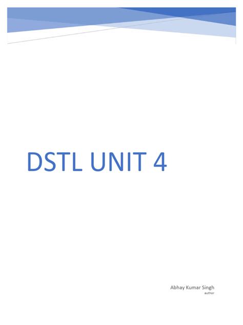 Dstl Unit 4 Pdf Group Mathematics Ring Mathematics