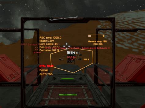 Target Bounding Box Projection In A Hud Script In Action Rspaceengineers