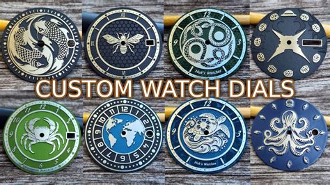 How I Create Unique Watch Dials Laser Engraving Process Revealed Youtube