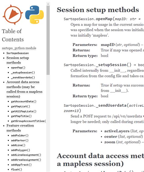 Sphinx Sidebar Table Of Contents Include Section Headers Stack Overflow