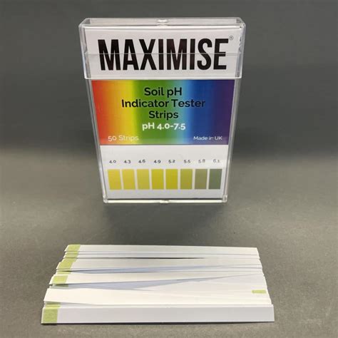 Soil Indicator Ph Tester Strips Tester Strips