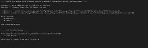 differences in testmessage log output between xunit and mstest · issue