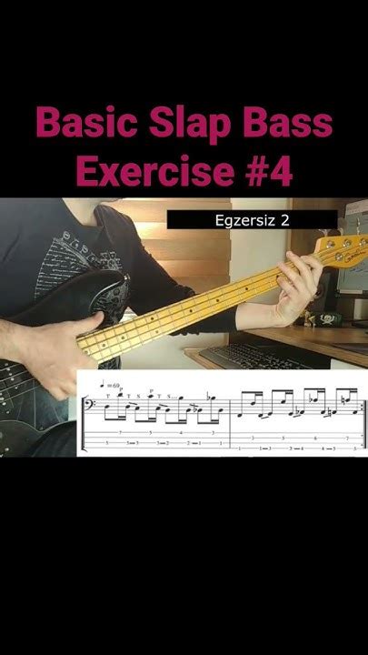 Basic Slap Bass Exercise #4 - YouTube