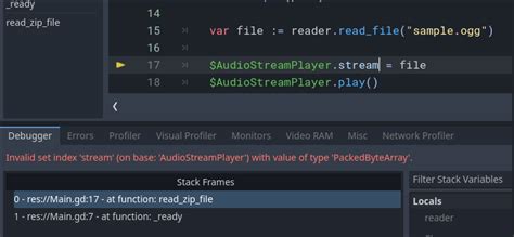How To Play An Audio File From A Zip Archive In Godot 4 Rgodot