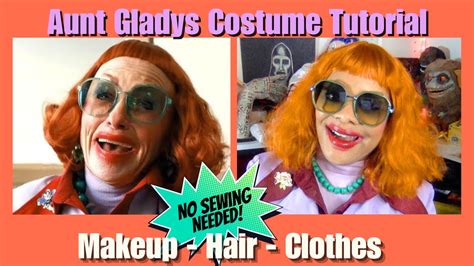 Aunt Gladys Costume Tutorial Live Weapons Auntgladys Youtube