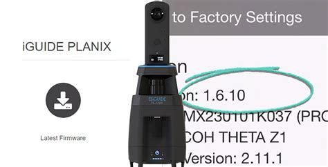 Laser Scanner IGUIDE Planix Come Effettuare Lupdate Del Firmware