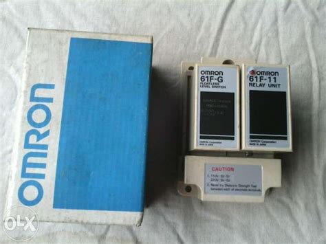 Omron Floatless Relay Level Switch Type 61fg Electronics Office