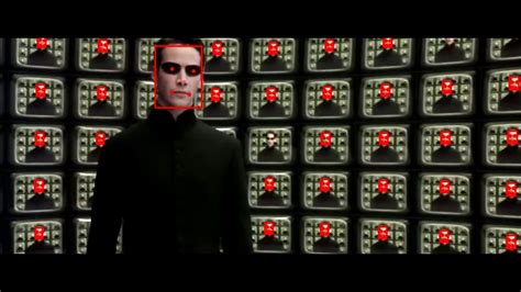 Matrix Realtime Face Detection In Python With Mtcnn Deep Learning Youtube