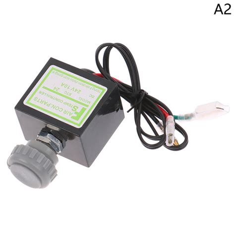 Hf 12v 24v Car Air Conditioner Electronic Thermostat Switch Temperature Control Lazada Ph