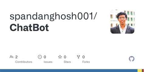 GitHub Spandanghosh001 ChatBot